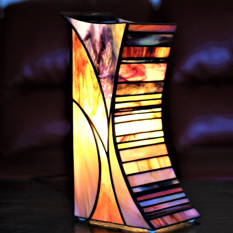 Stained Glass Lamp - Etsy