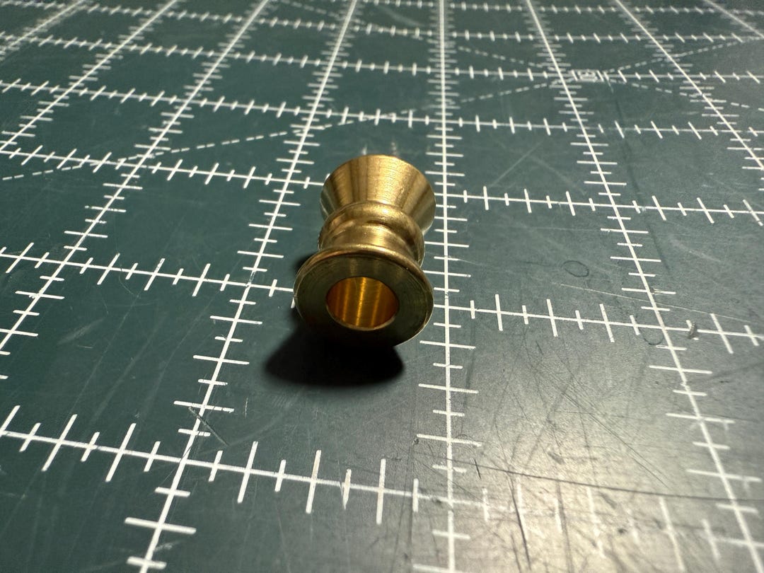 Large Brass EDC Bead Hourglass Style - Etsy