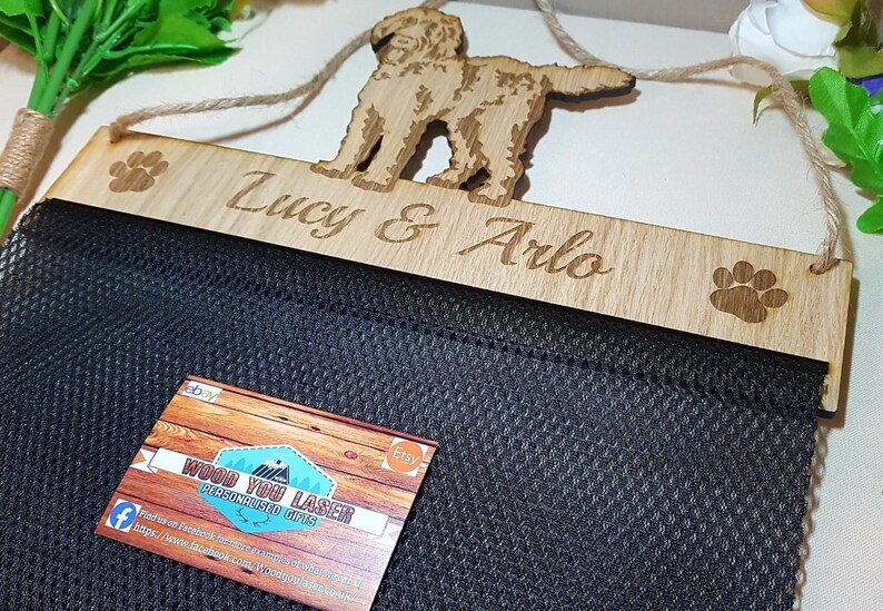 Labradoodle Dog Puppy Rosette Holder Rosette Holder Rosette | Etsy