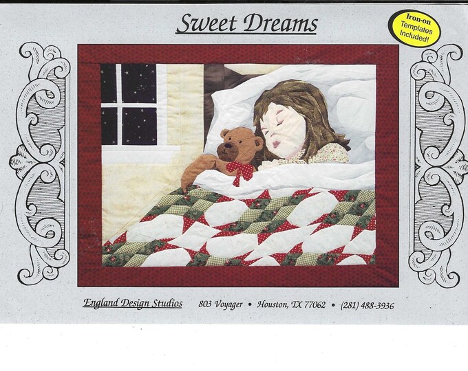 Quilt Template Sweet Dreams by England Design Studios Art Quilts ...