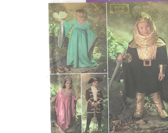 Simplicity 4944 Children Costume Sewing Pattern Medieval Knights ...