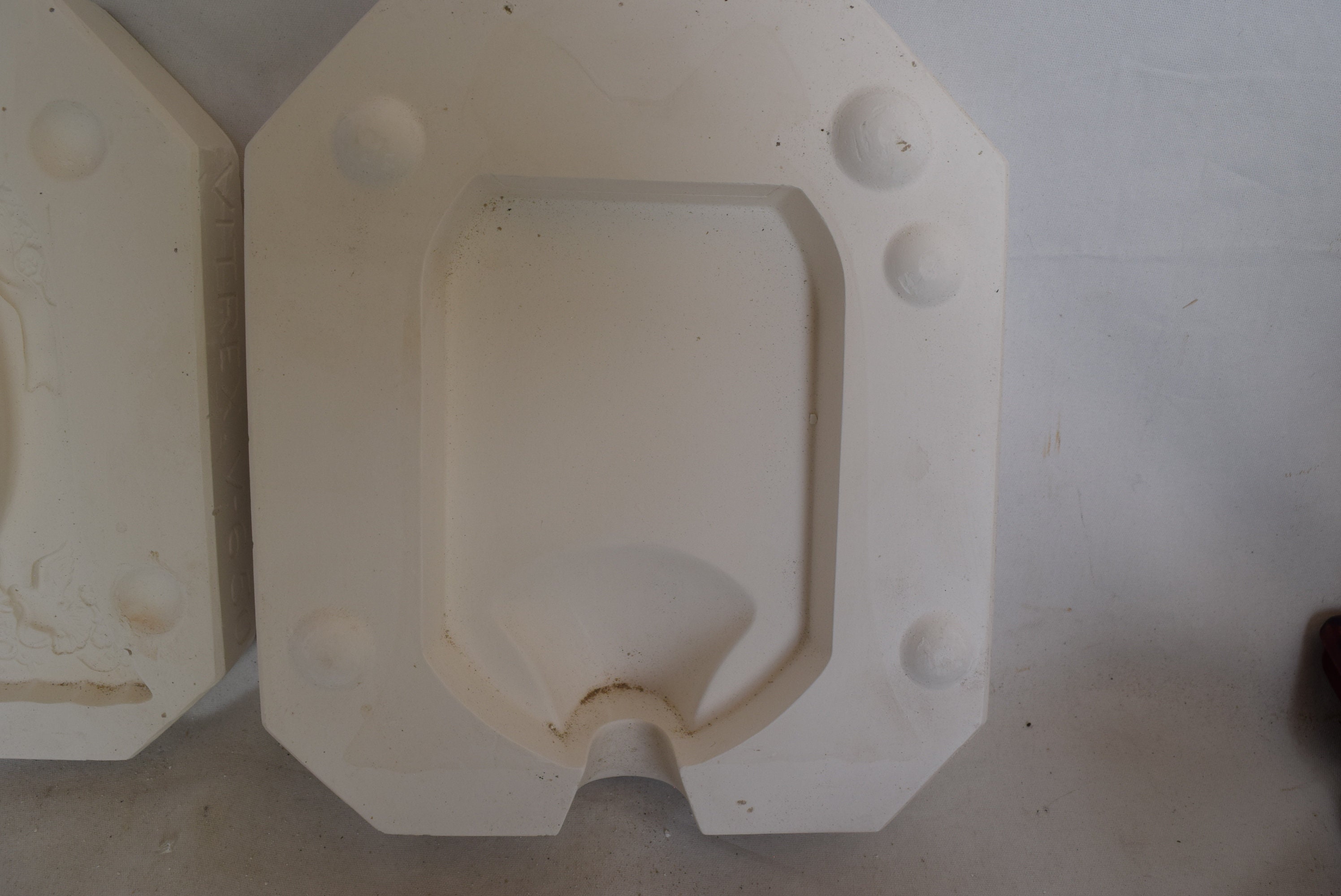 Vitrex V650 Christmas Bell Shaped Frame Plaster Mold for Ceramic ...