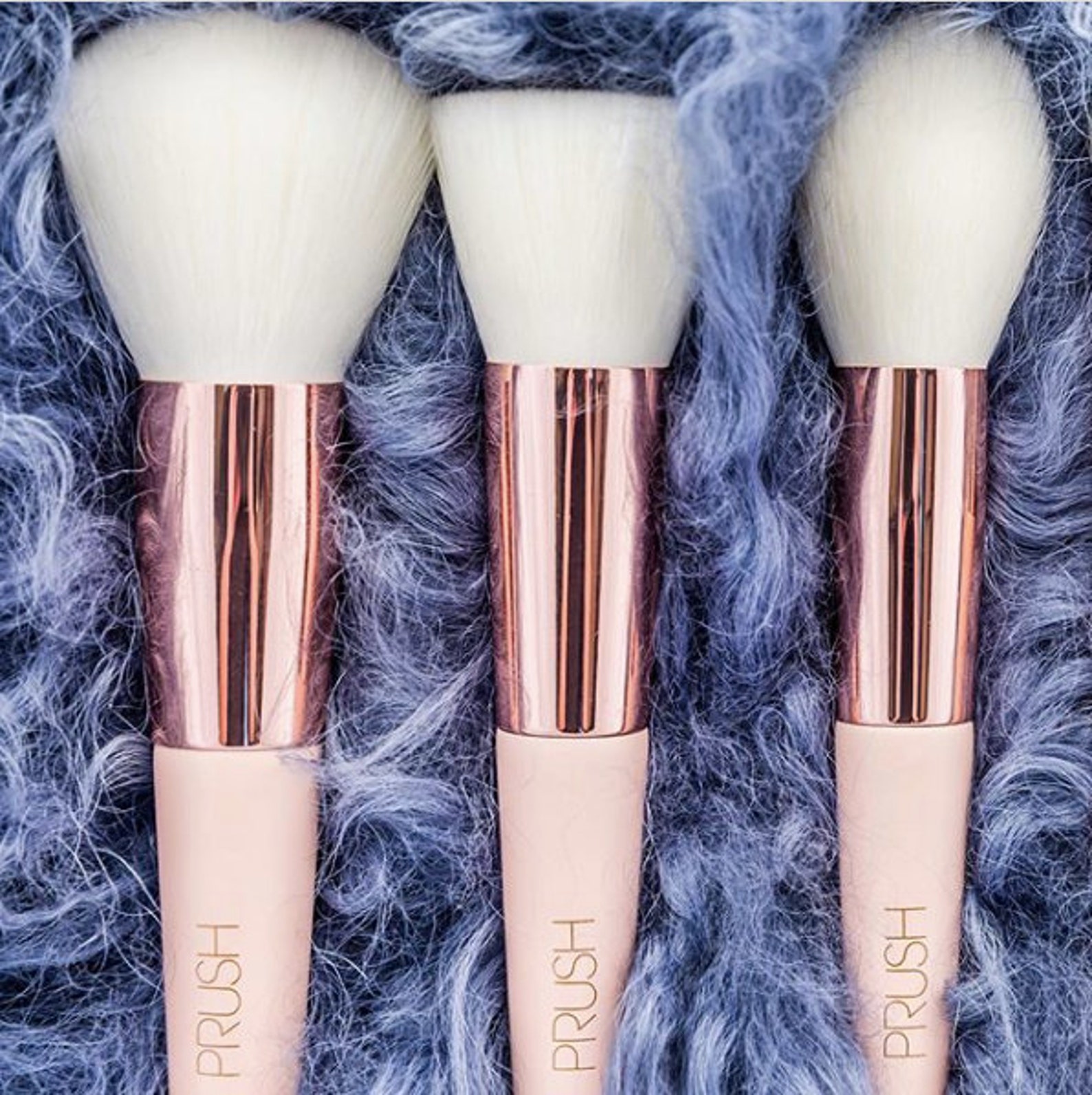 PRUSH Back To Basics Brush Set Vegan Cruelty Free Makeup | Etsy