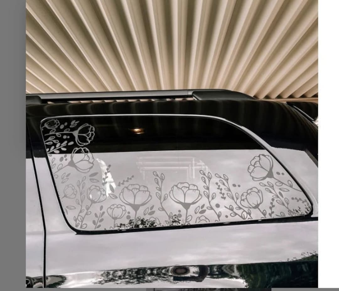 Custom Quarter Window Vinyl Decal Overlay – Compatible With Sequoia ...