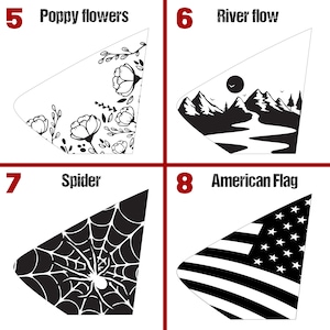 Custom Vinyl Car Decals – Multiple Designs, Compatible With Crosstrek ...