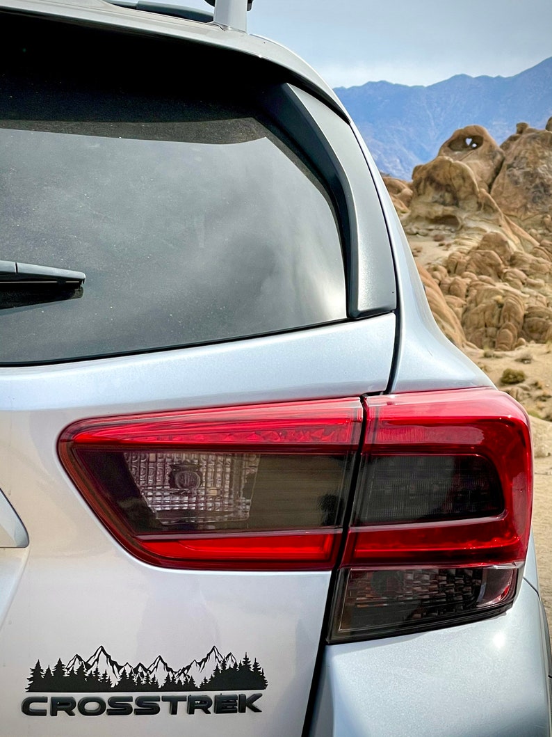 Vinyl Mountain and Trees Decal Car Emblem Graphic Vinyl - Etsy