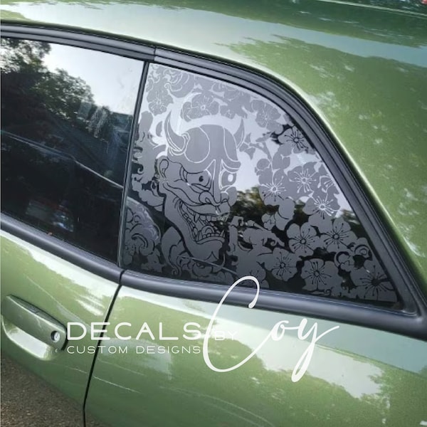 Car Window Decals Oni - Etsy