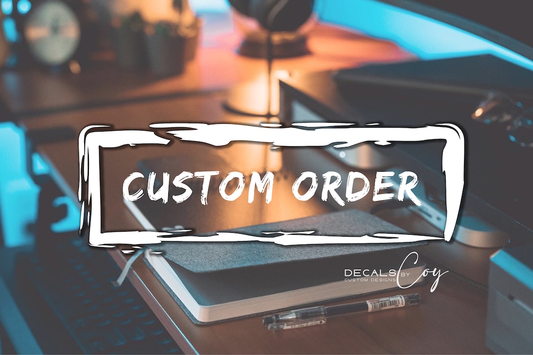 Unique Custom Quarter Window Decal, Elevate Your Ride With Personalized ...