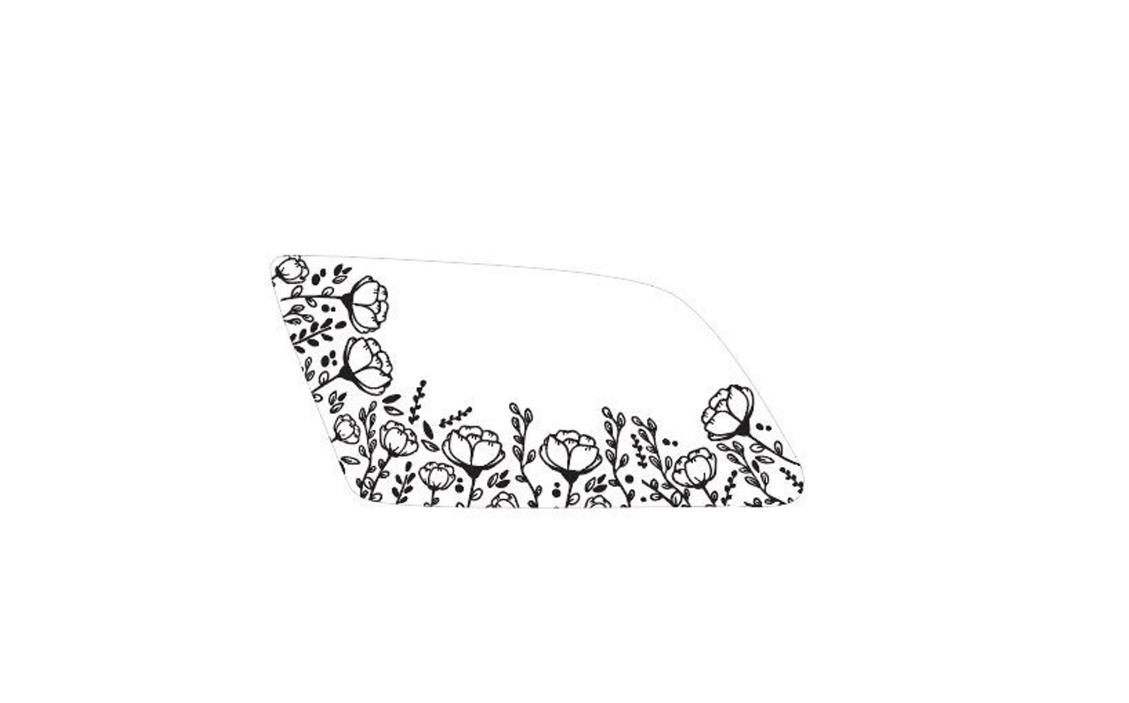 Custom Quarter Window Vinyl Decal Overlay – Compatible With Sequoia ...