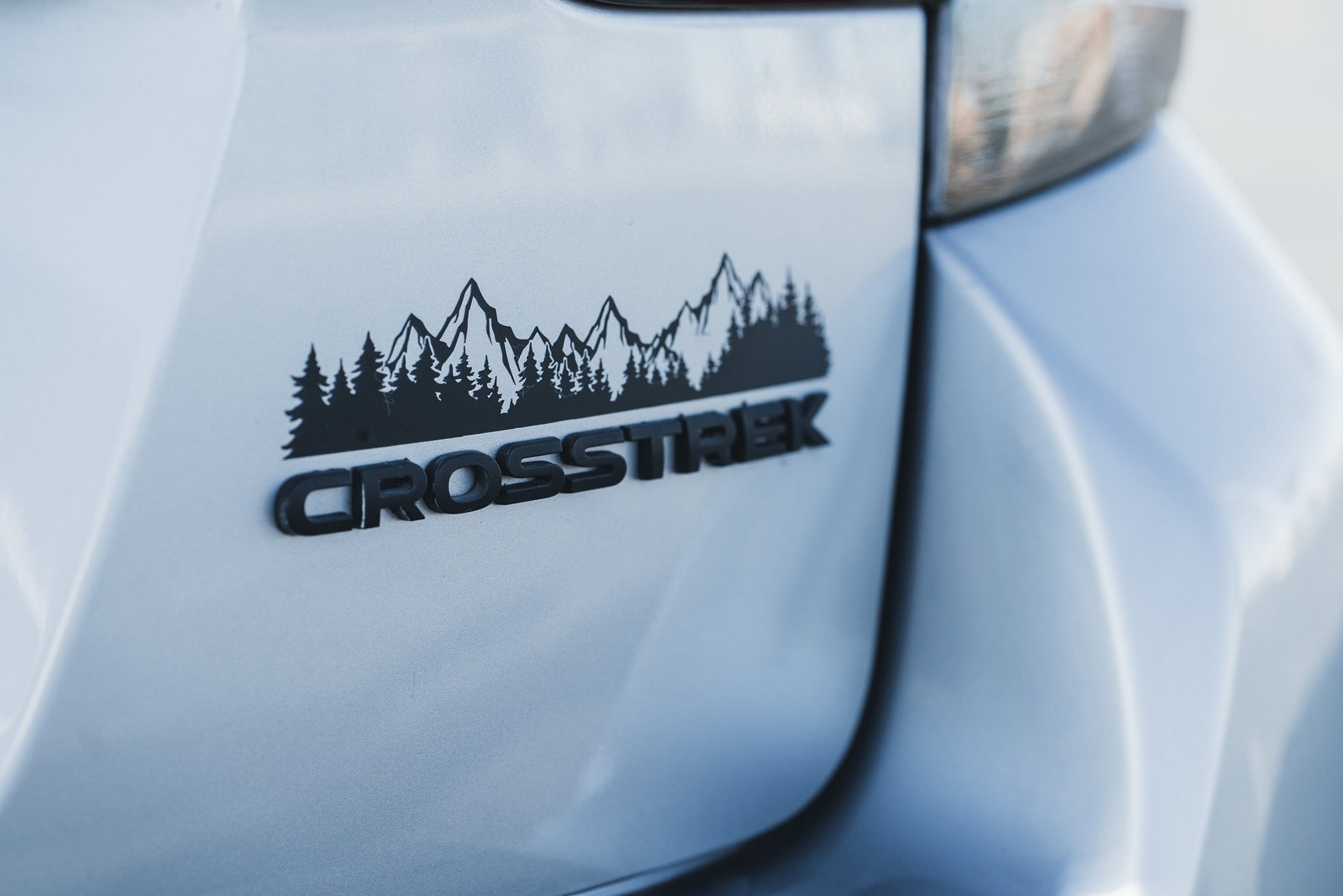 Vinyl Mountain and Trees Decal Car Emblem Graphic Vinyl - Etsy