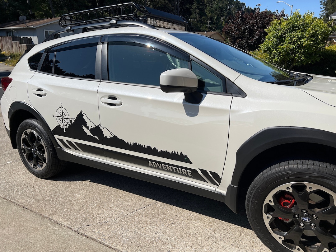 Compass Adventure Side Body Vinyl Decal, Side Panel Decal, Stripe Decal ...