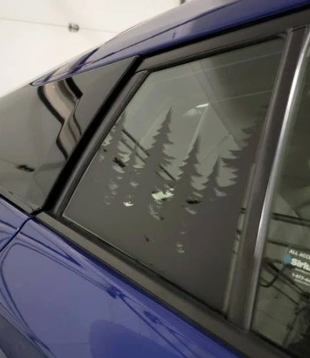 Pine Trees Quarter Window Decal – Compatible With Toyota Prius 2016 ...