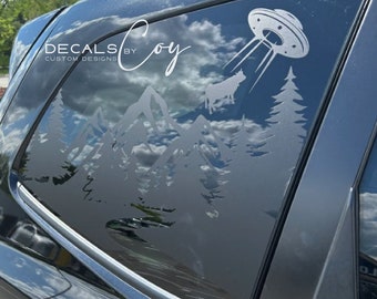 Pirate Flag Rear Window Graphic Decal Tint Perf Sticker for - Etsy