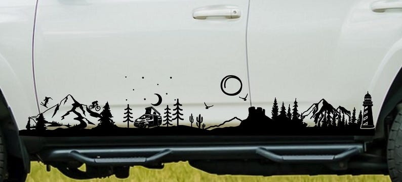 Elevate Your Ride With an Epic Adventure Vinyl Decal – Featuring a ...