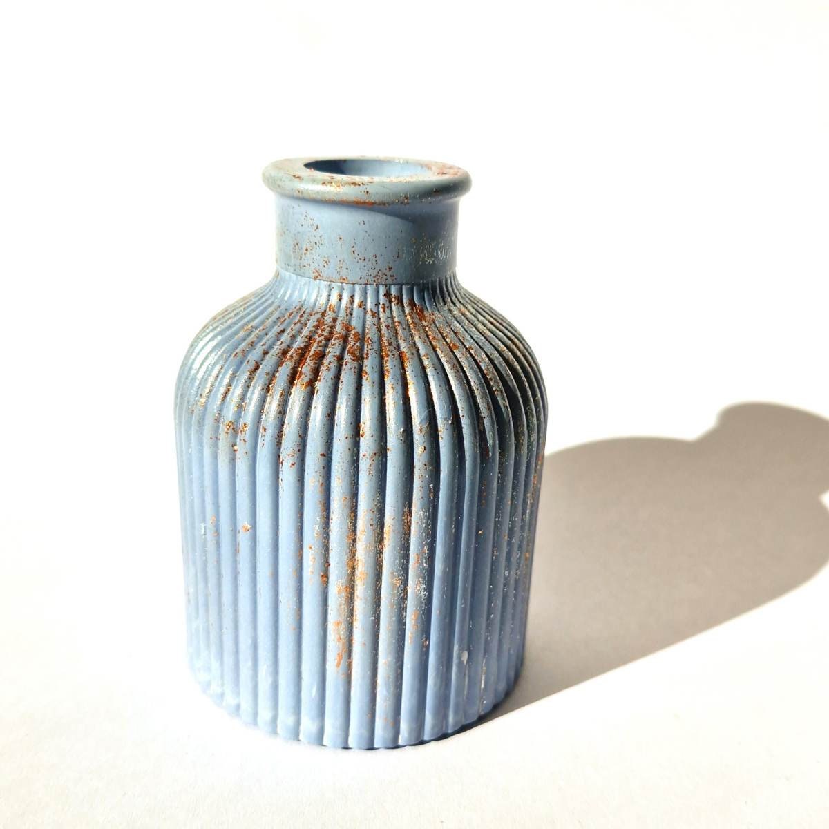 Colorful Ribbed Bud Vase | Single Stem Vase | Flower Display | Home ...