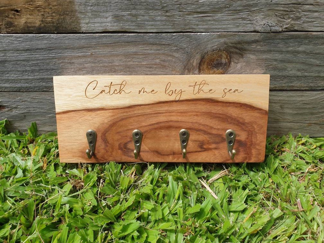 Unique Wooden Key Hook - Etsy Australia