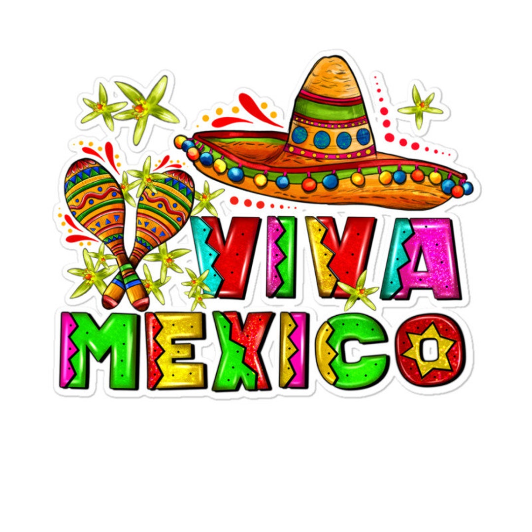 Viva Mexico Sticker - Etsy