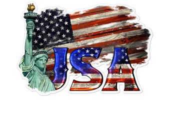 Statue of Liberty Sticker - Etsy