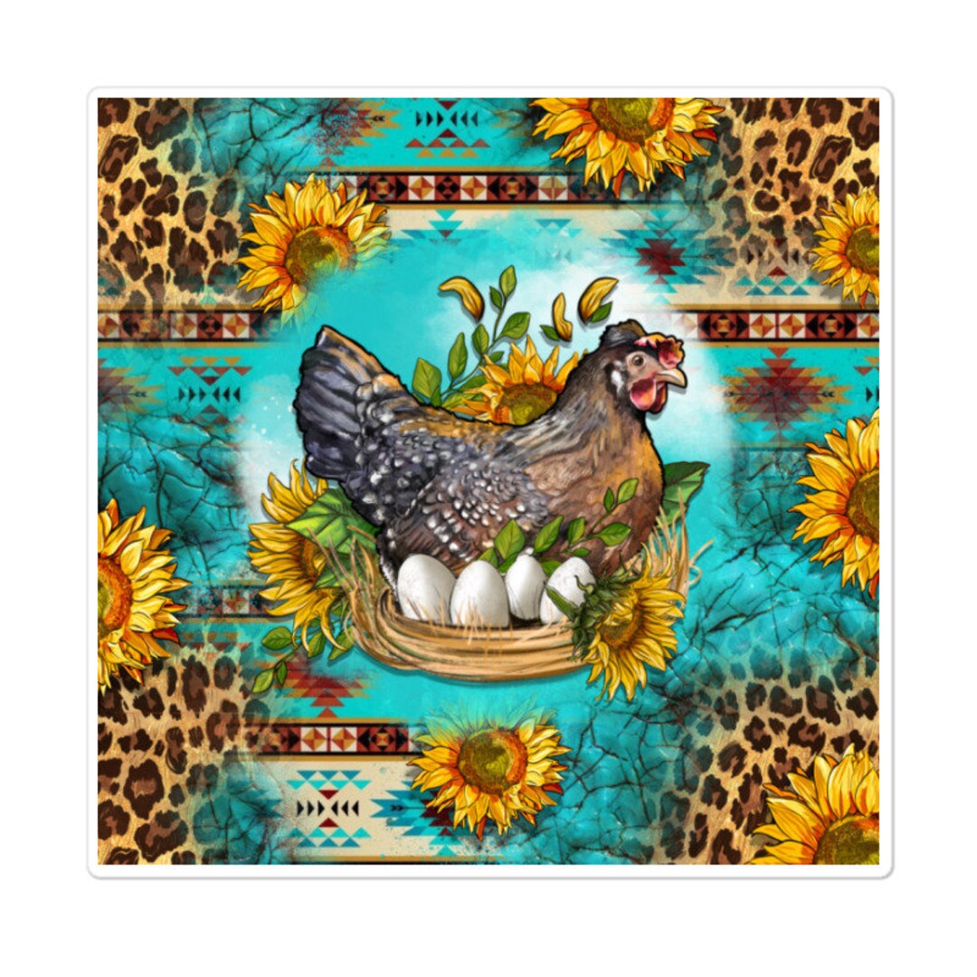 Chicken Nest Sticker - Etsy