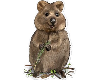 37 Cute Quokka Digital Sticker Pack, Cute Quokka Printable Stickers ...