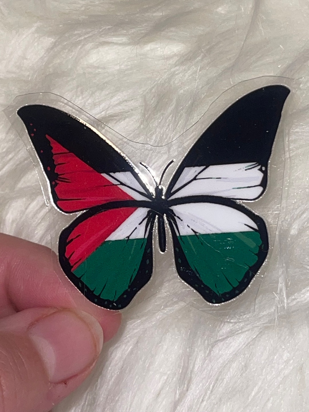 Palestine Butterfly UVDTF Decal, UV DTF Cup Wrap, Transfers, Ready to ...