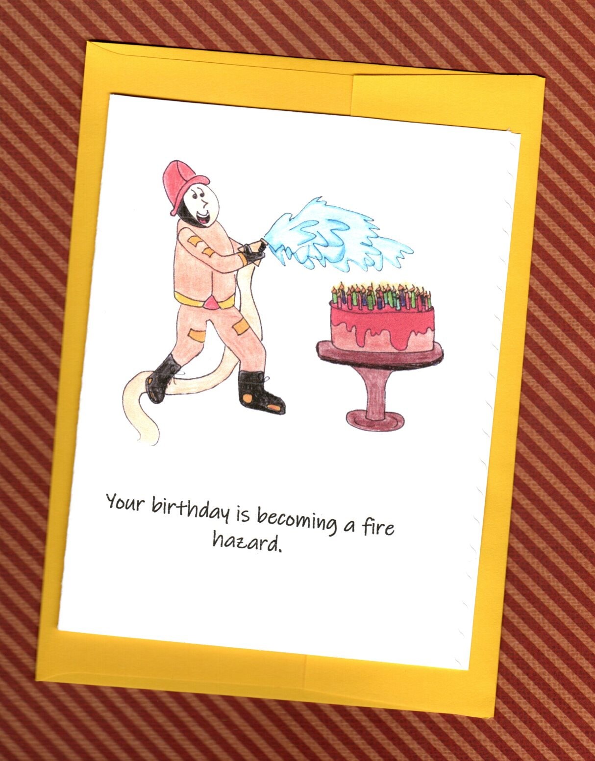 Birthday Cake Fire Hazard
