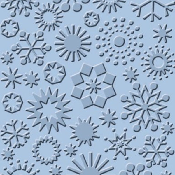 Snowflake Embossing Folder - Etsy