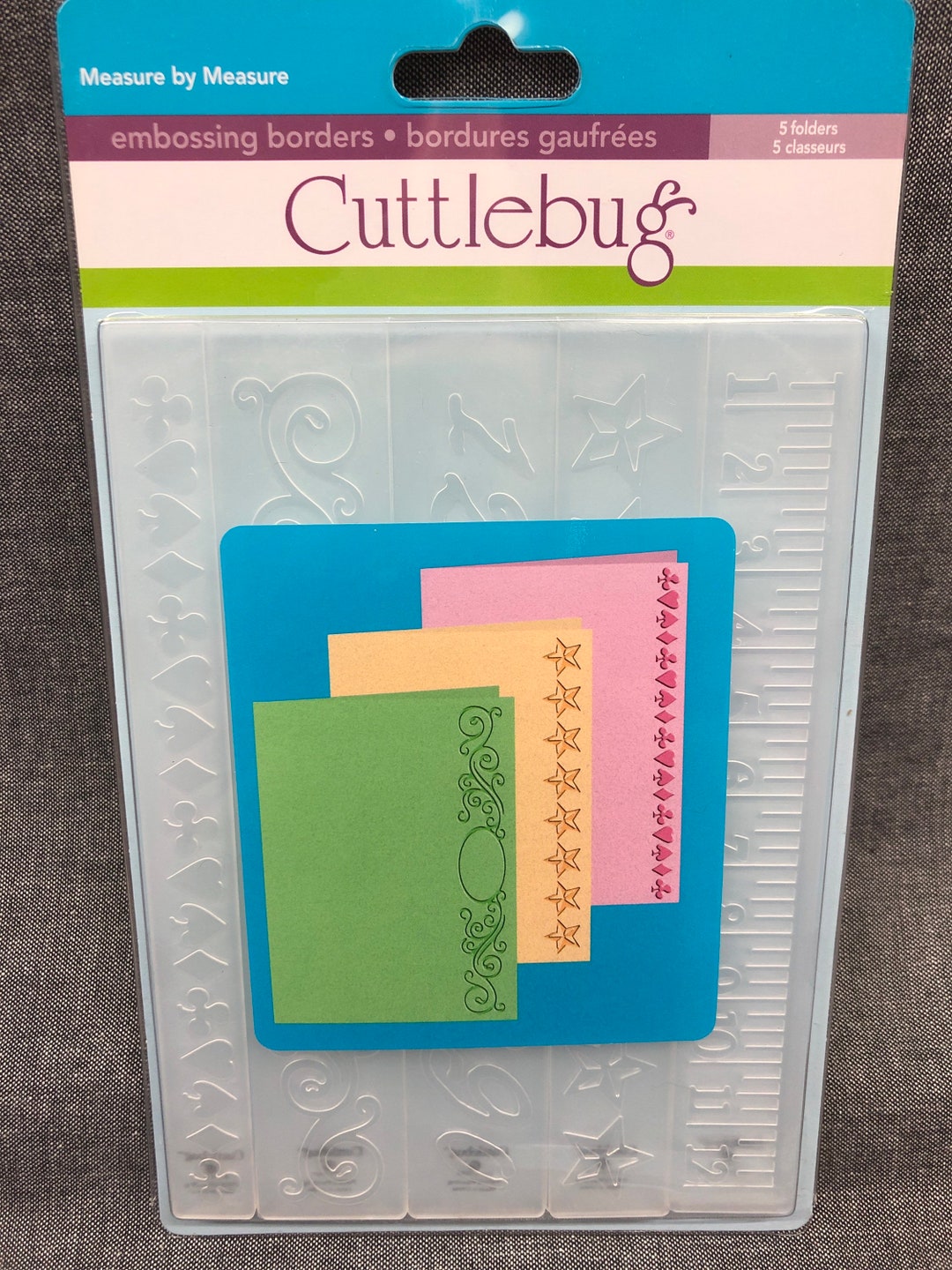 Measure by Measure Borders Cuttlebug Embossing Borders 5 - Etsy