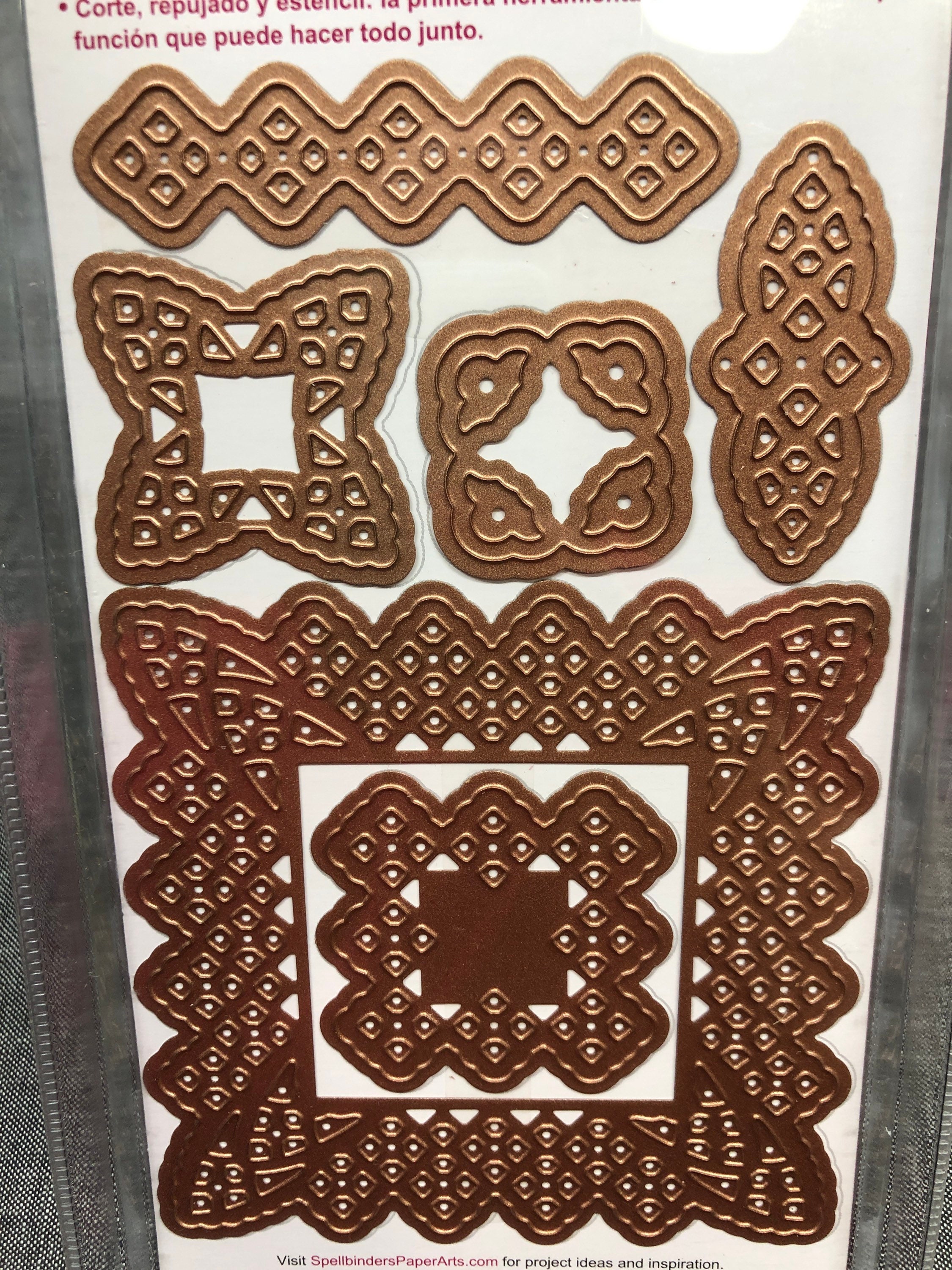 Spellbinders S5063 - Lace Doily Motifs - Shapeabilities Die - Cut ...