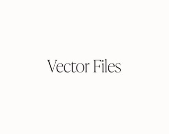 Vector Source Files Add On High Resolution Source Files for - Etsy