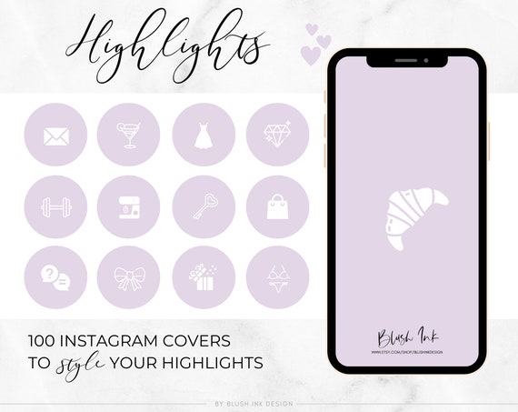 Purple instagram highlight icons me - hostcrm