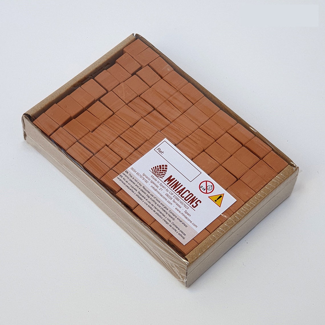 Miniatuur bakstenen. Geperforeerde rode baksteen 30 mm. 80u. - Etsy ...