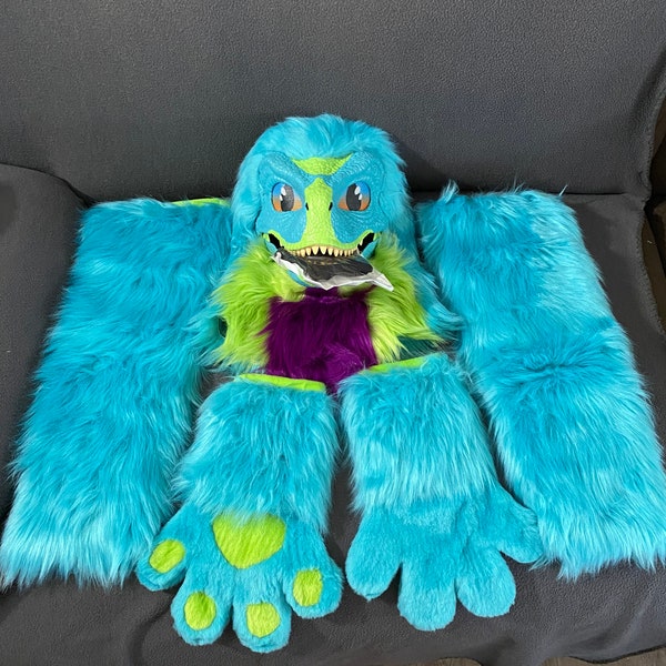 Raptor Fursuit - Etsy