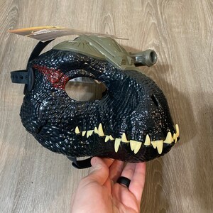 Indoraptor Dinosaur Mask With Tracking Light and Sound - Etsy