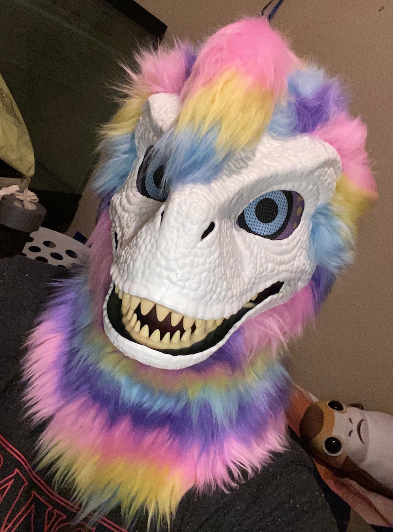 Lollypop Raptor Fursuits Partial With Head Tail and Paws - Etsy