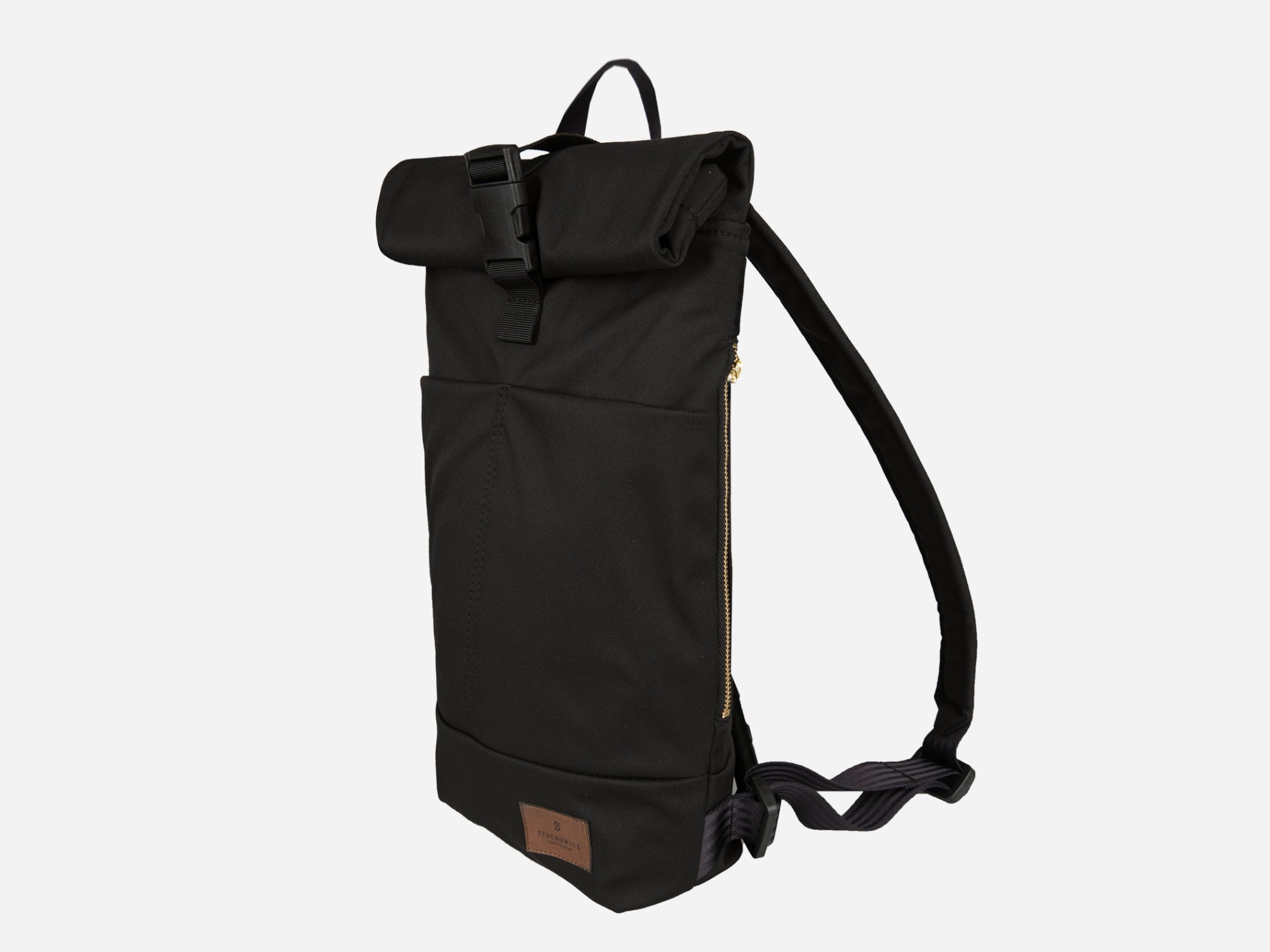 Black Roll-top Backpack With Laptop Pocket 10L abyss Backpack 10L ...