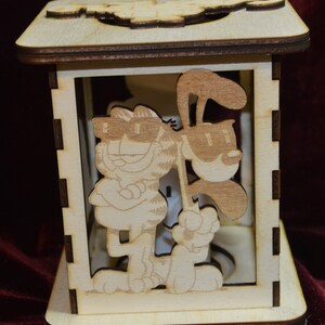 Garfield Tea Lite Candle Included - Etsy