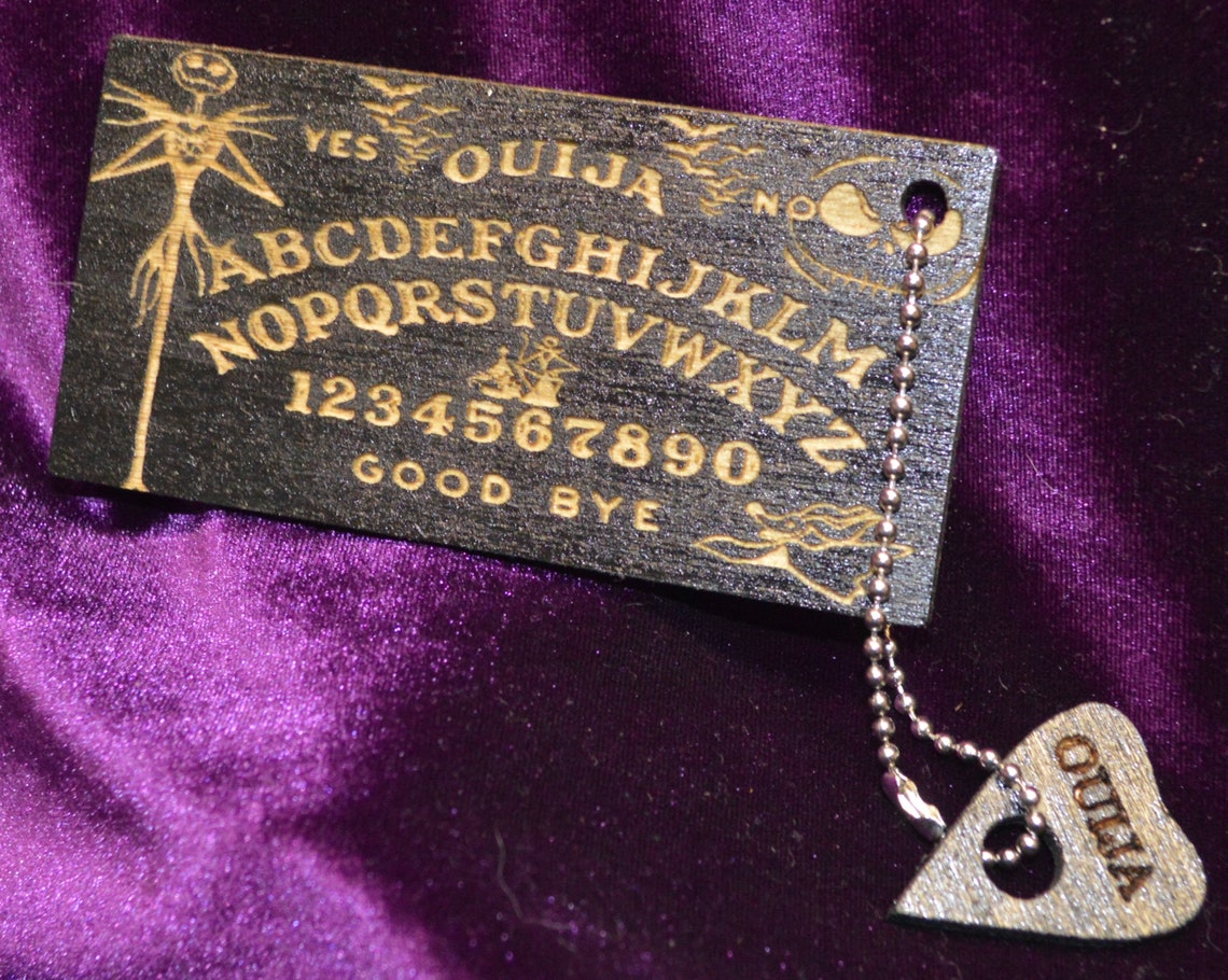 Black Jack Ouija Board With Hand Key Chain - Etsy