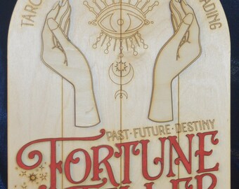 Fortune Teller Sign - Etsy