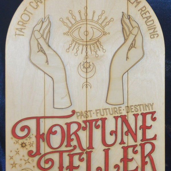 Fortune Teller Sign - Etsy
