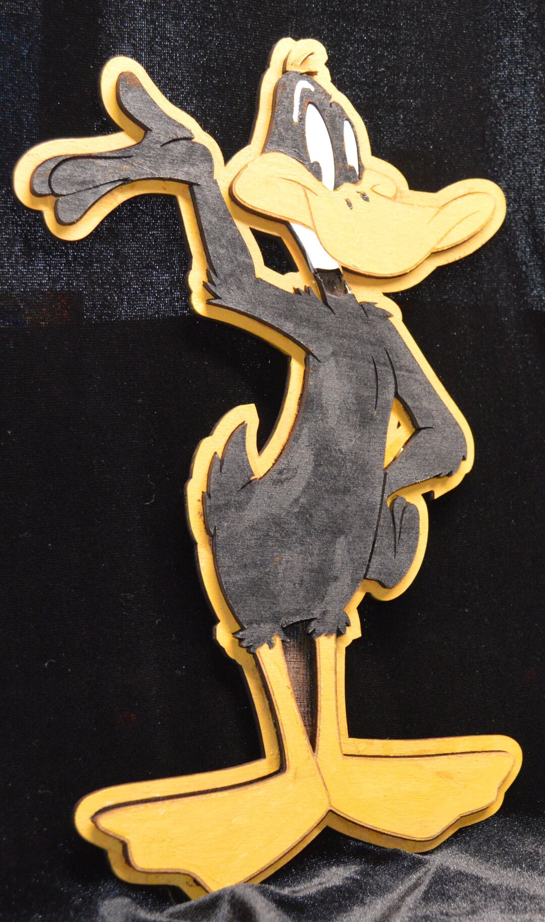 Wooden Layered Daffy Duck Plaque With Hangers - Etsy