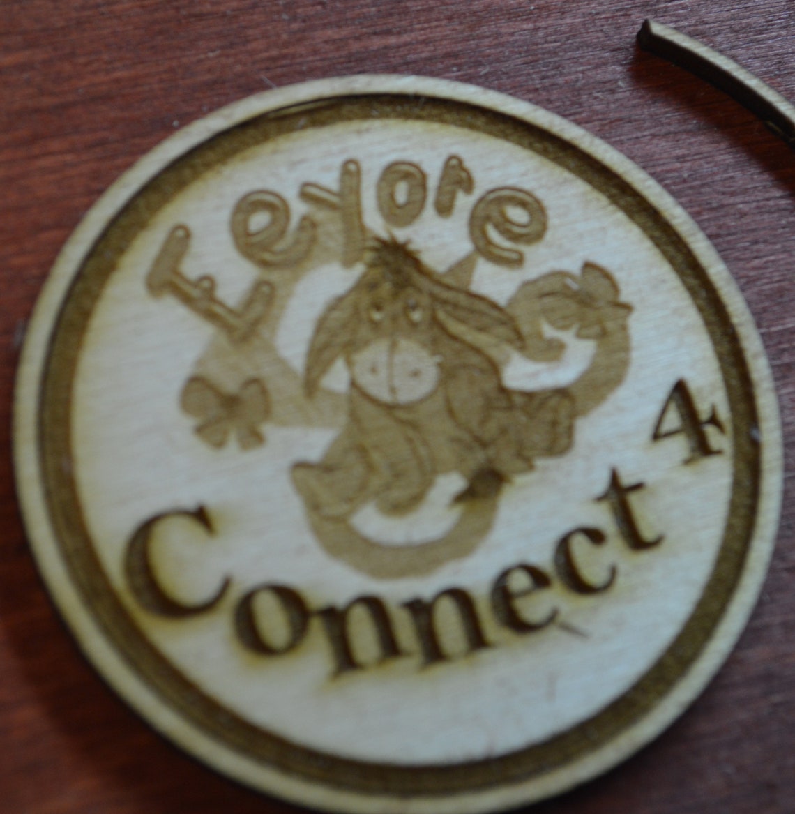 Eeyore Connect 4 Game All Wood - Etsy