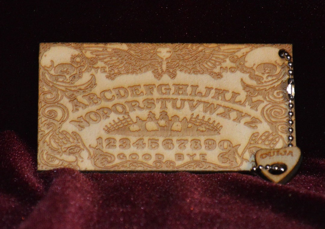 Ouija Board Keychain With Hand - Etsy