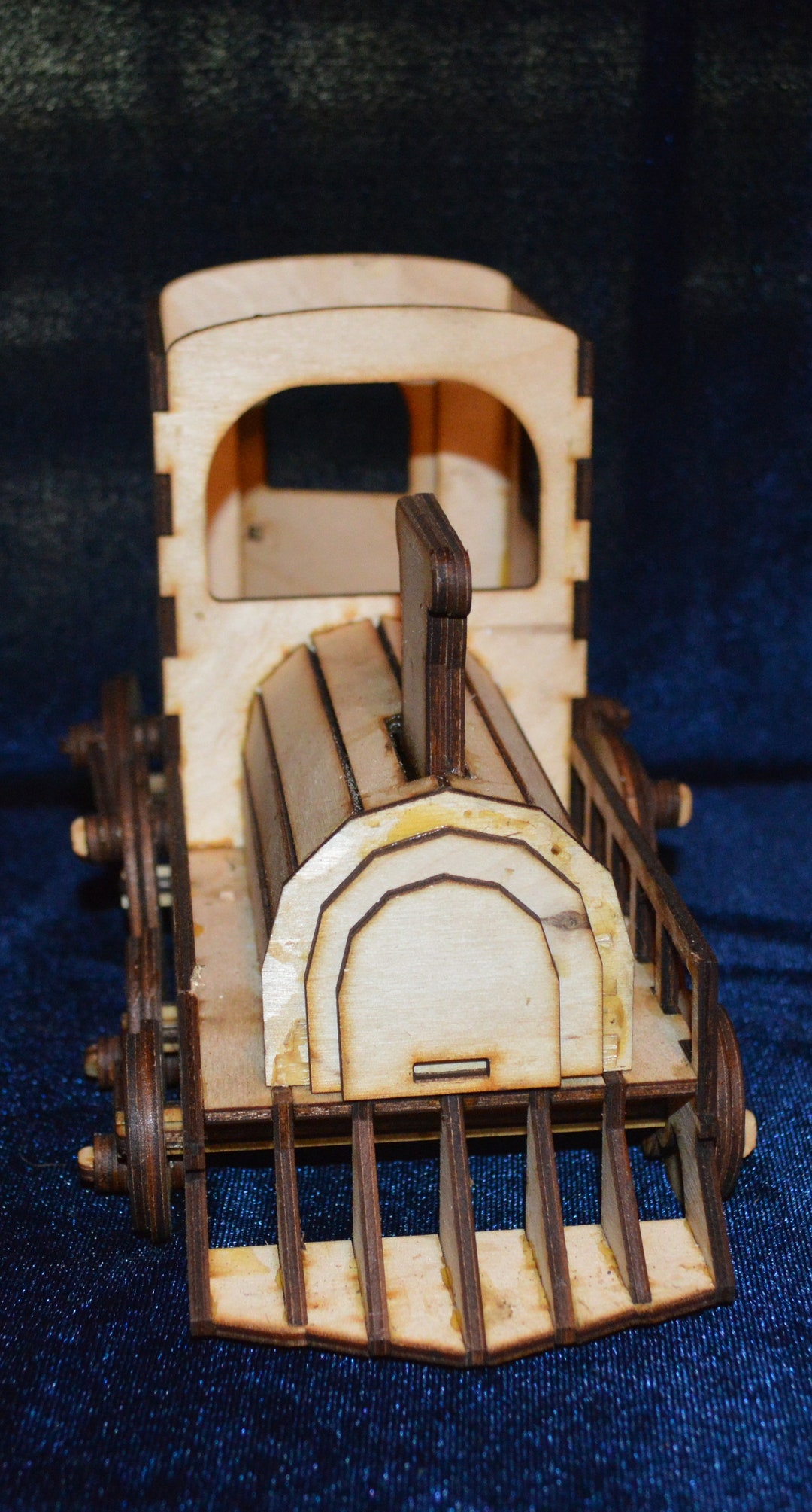 Wooden Train Pencil Holder - Etsy
