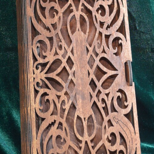 Book Box With Spellbook Design and Living Hinge Binding and - Etsy