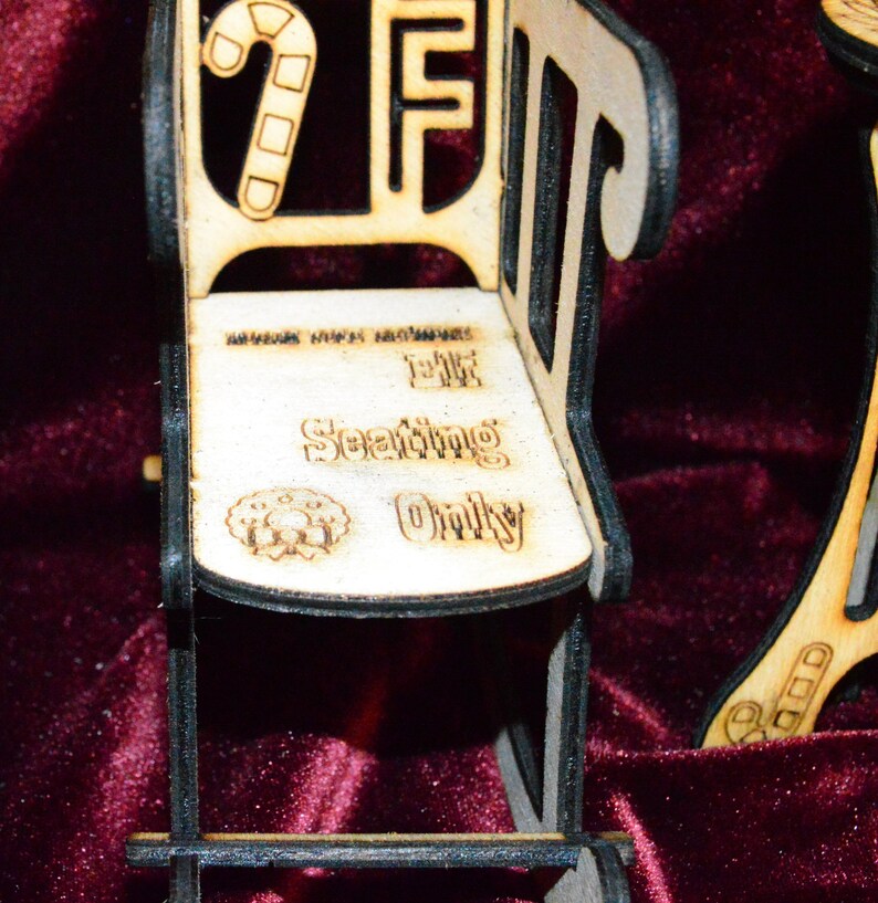 Small Rocking Chair and Table for a Very Tired Elf - Etsy