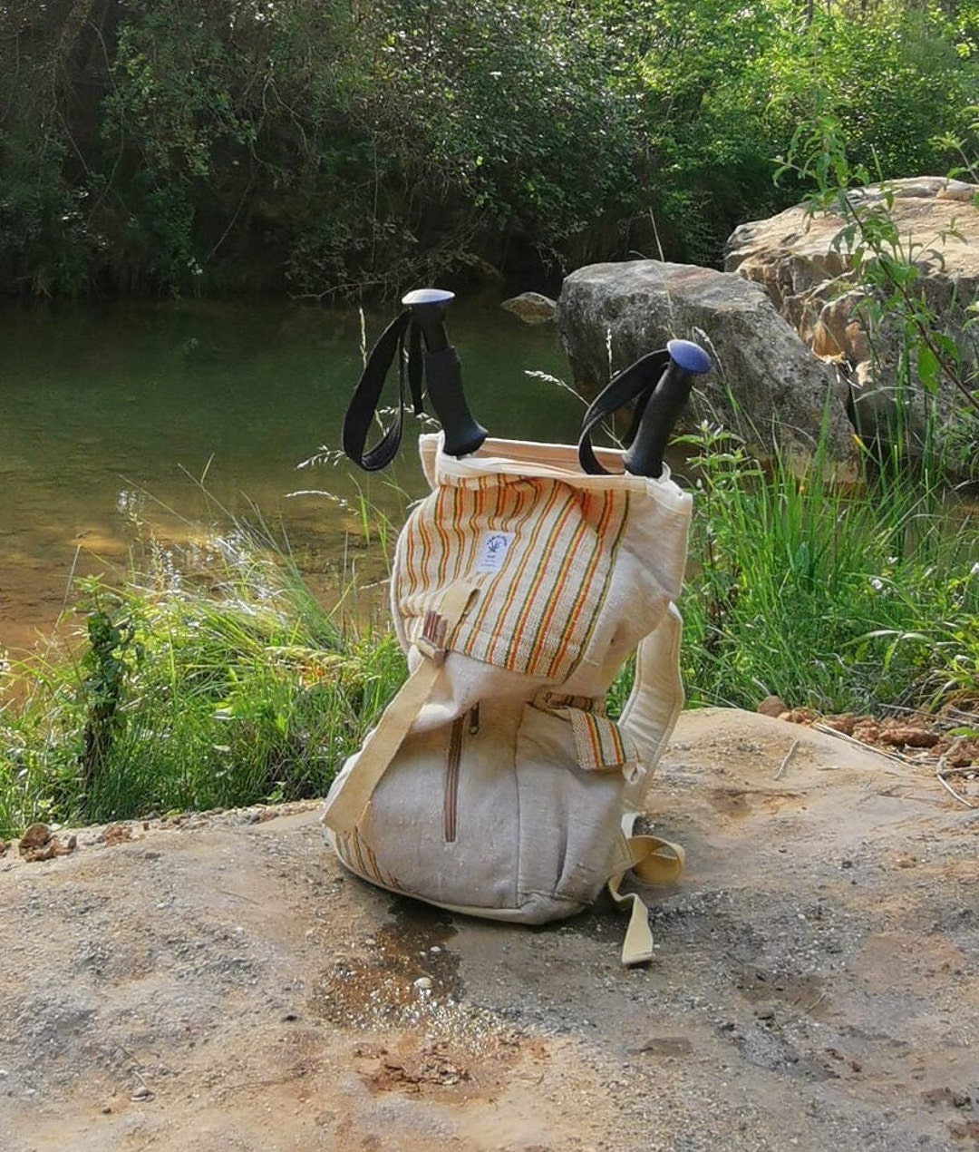 Hemp and Cotton Backpacks Handmade in Nepal, Ecological Fabrics ...