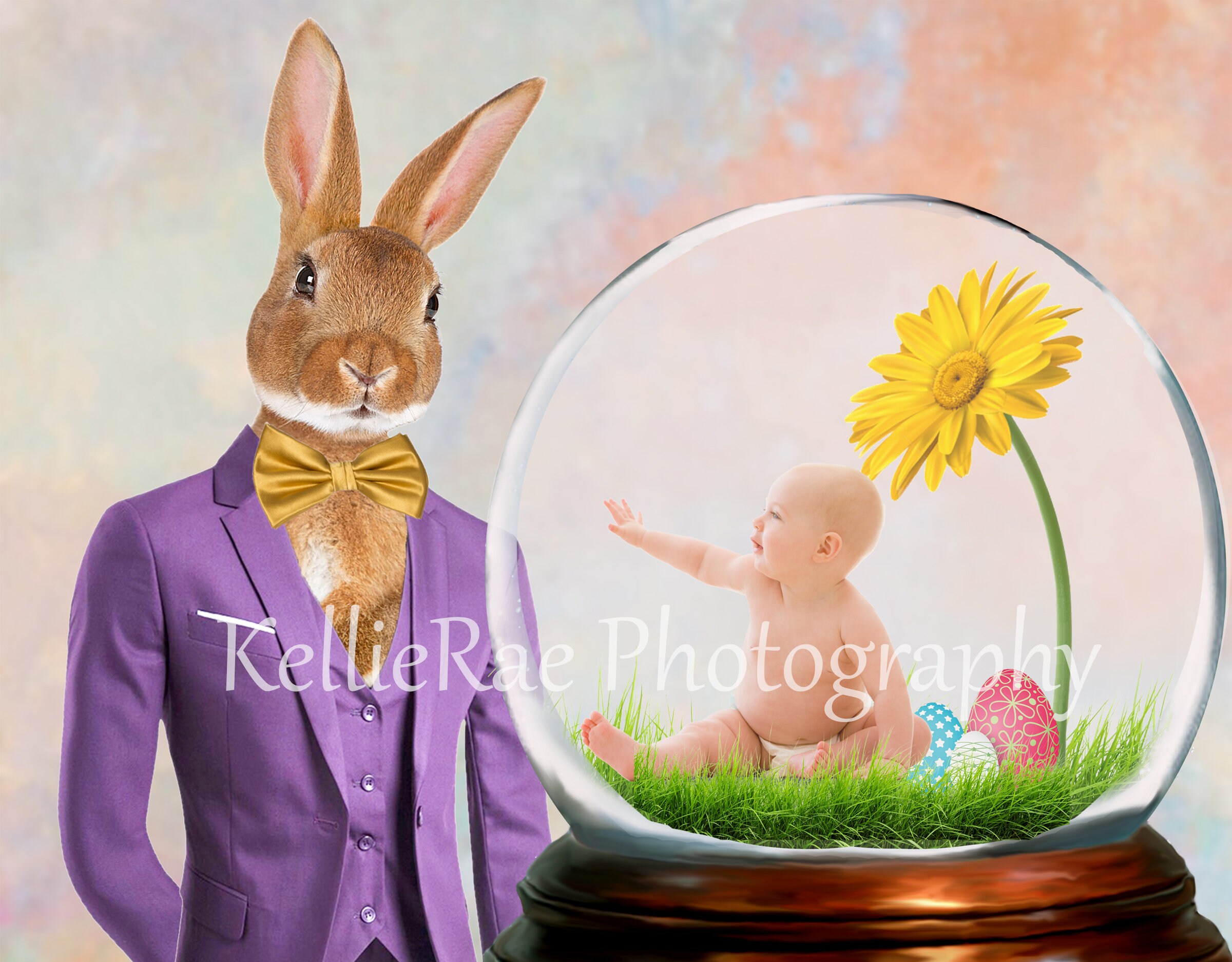Photography Art & Collectibles Easter Digital Background for Photoshop ...