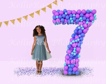 7th Birthday Backdrop - Etsy
