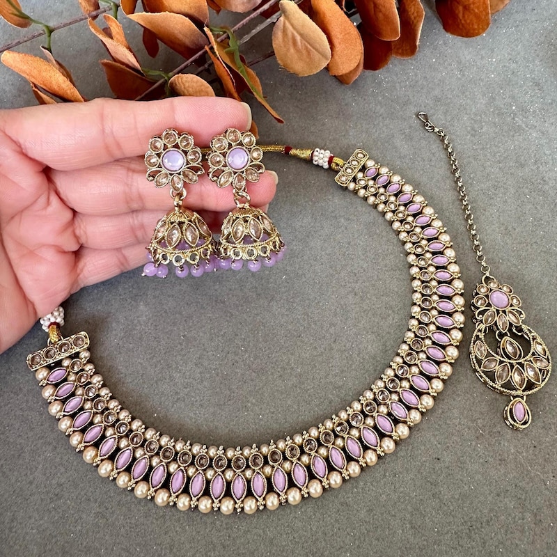 Purple Jewelry - Etsy